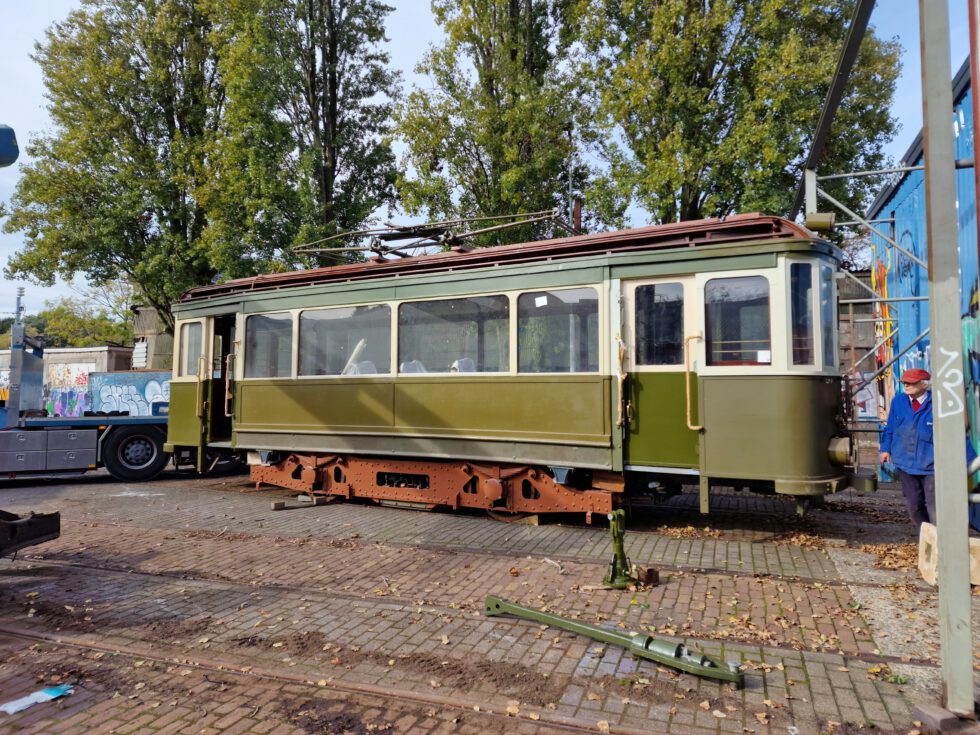 Mijlpaal restauratie NBM 12 - Electrische Museumtramlijn Amsterdam